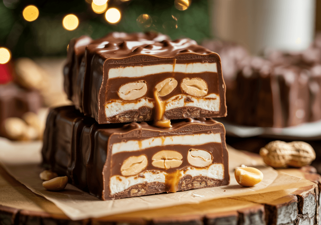 Keto Snickers Bars (Sugar-Free & Low Carb) - DailyKeto Recipes